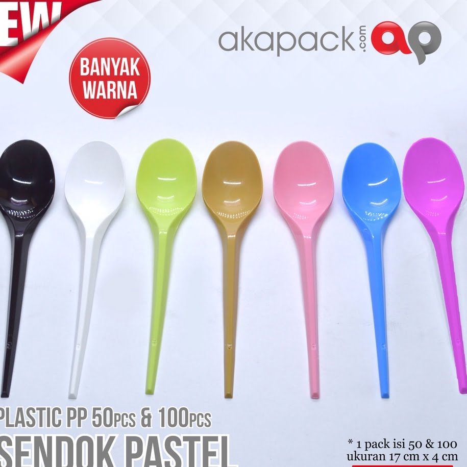 Suapi PP Sendok Pastel Pink - Akapack