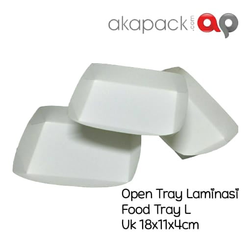 Open Tray L Putih - Akapack