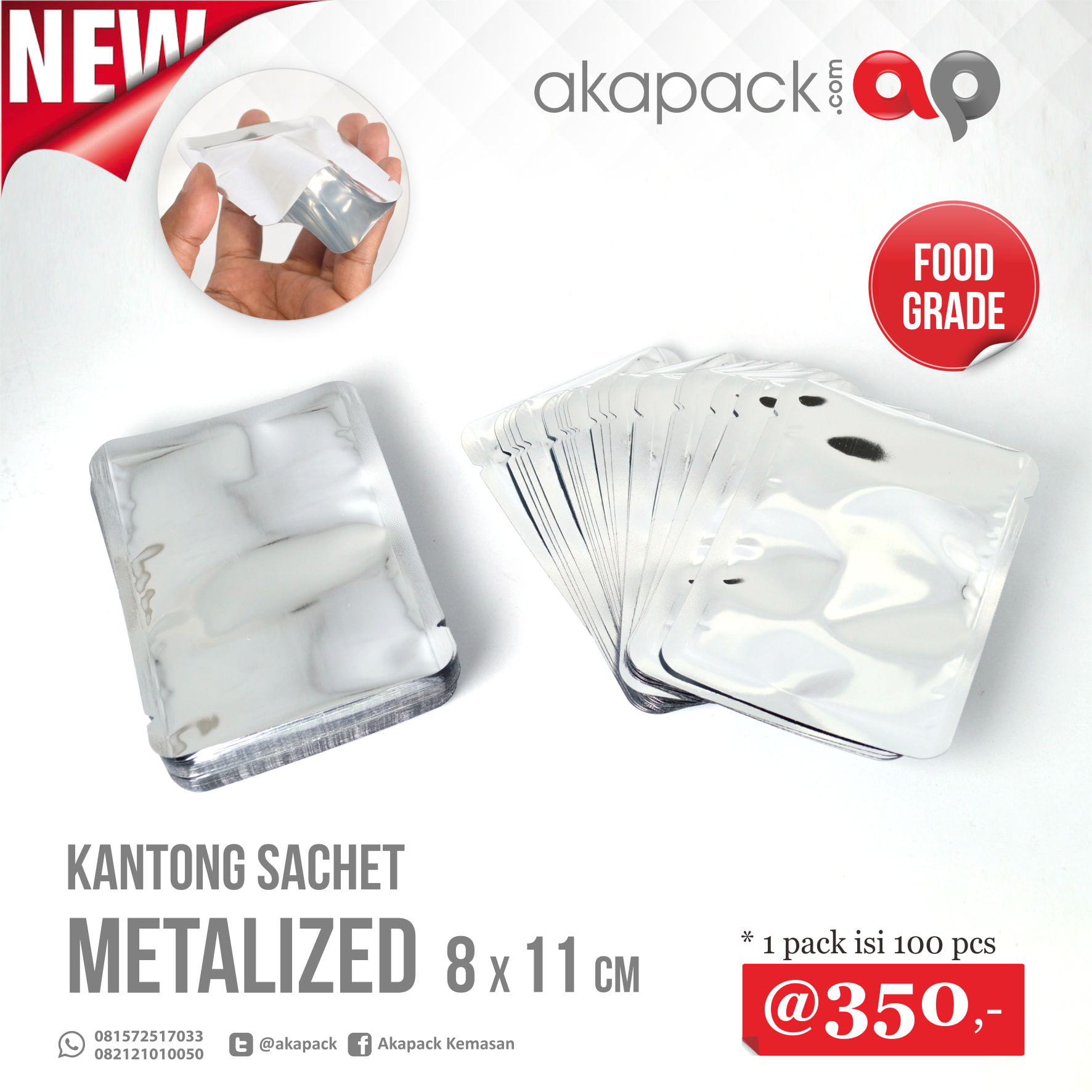 Pusat Produk Kemasan Cetak Custom - Akapack