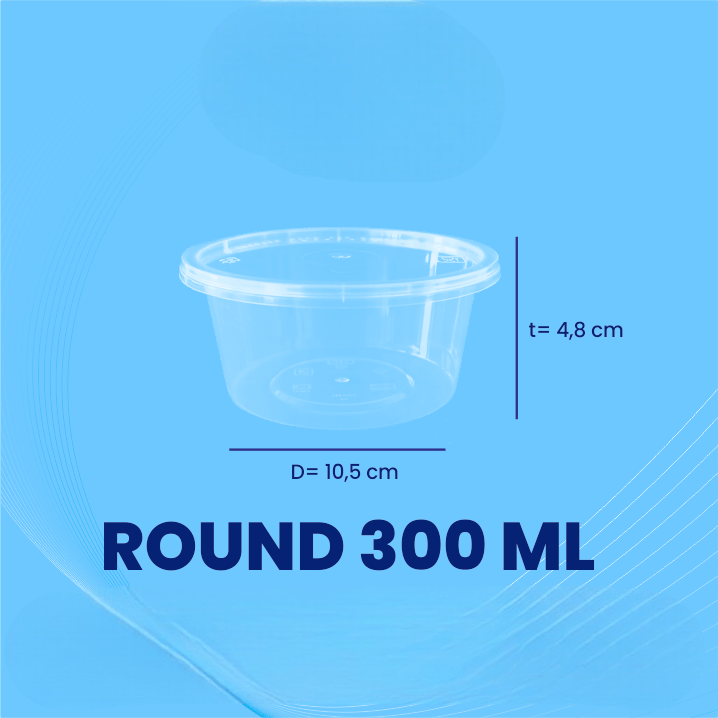 KLIR Round 300ml - Akapack