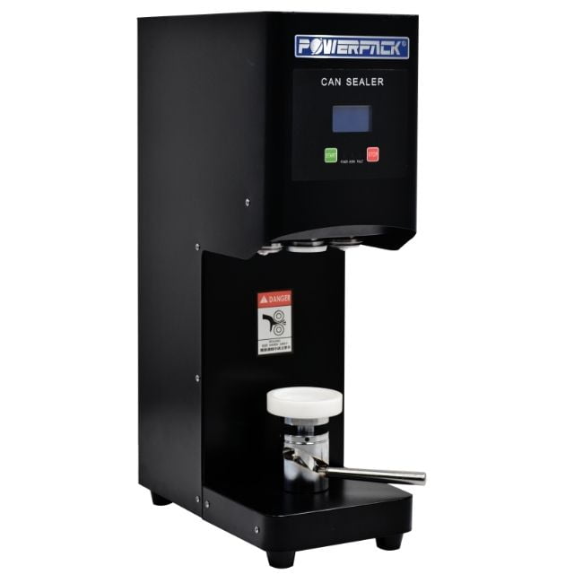 CNS-M650 Semi Automatic Can Sealer Machine (Black) "POWERPACK" - Akapack