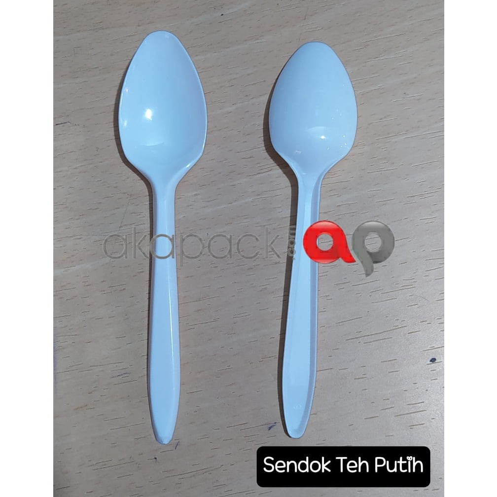 Sendok Teh Putih Tiptop - Akapack
