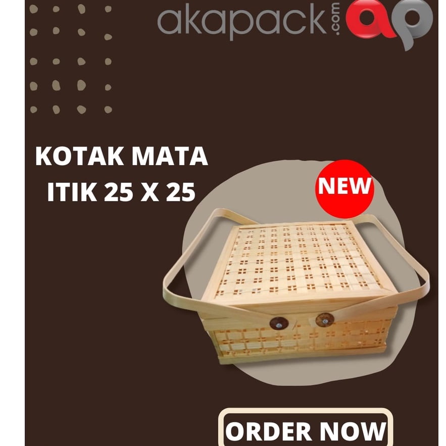 KOTAK MATA ITIK UK 25x25X12CM - Akapack