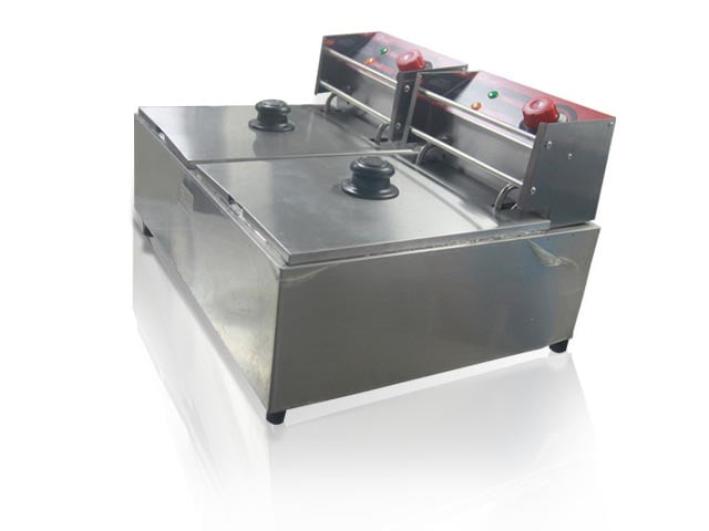 FRY-EZL2 Electric Twin Tank Fryer "FOMAC" - Akapack