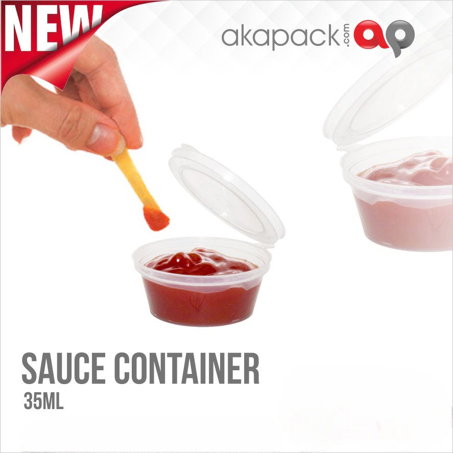 Cup Sauce Suapi Container 35ml - Akapack