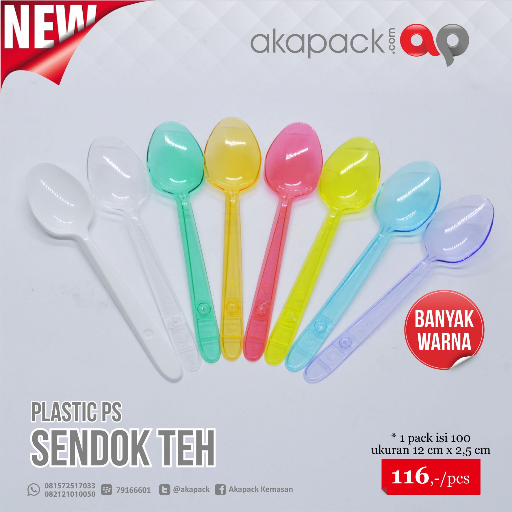 Suapi PS Sendok Teh - Akapack